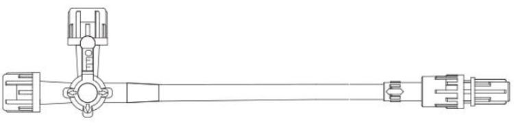 Baxter 2C6251 - STOPCOCK, 4-WAY LARGE BORE, W/EXT SET, MALE, 1 SET ...