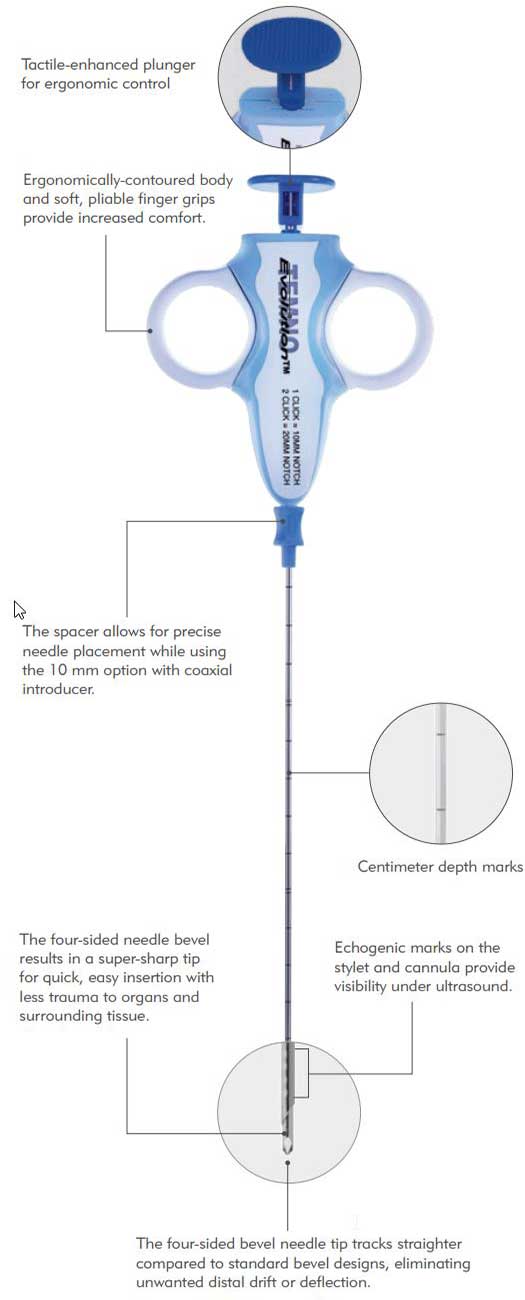 Carefusion TT186 - Temno Evolution Biopsy Device, 18G x 6cm, Sterile ...