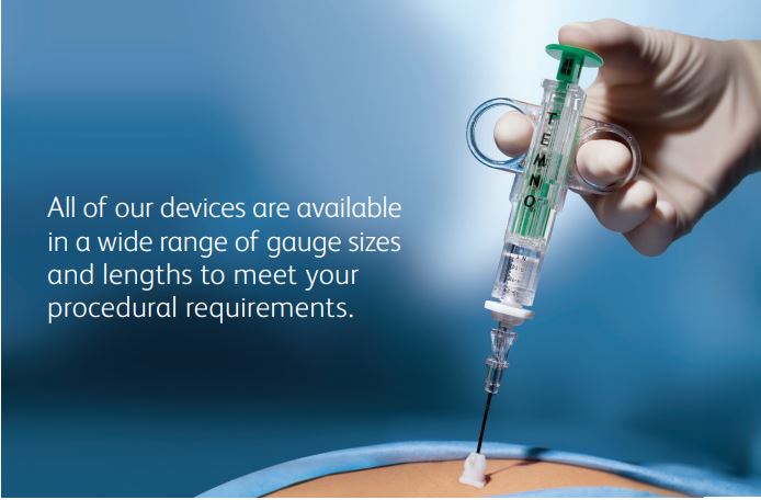 Carefusion CT1611 - NEEDLE, BIOPSY, TEMNO, COAXIAL, 16GAX11CM, 5/CS ...