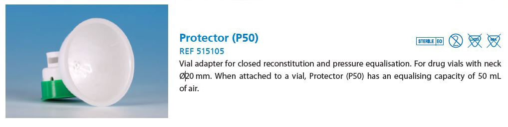 BD 515105 - BD PhaSeal Protector 50 100/CS - CIA Medical