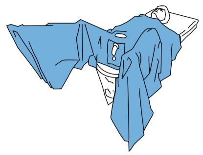 3M 1081 - 3M Steri-Drape TUR Drape with Fluid Collection Pouch - Length ...