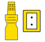 Deroyal HNICU-38 - Neonatal Skin Temperature Sensor Probes Disposable ...