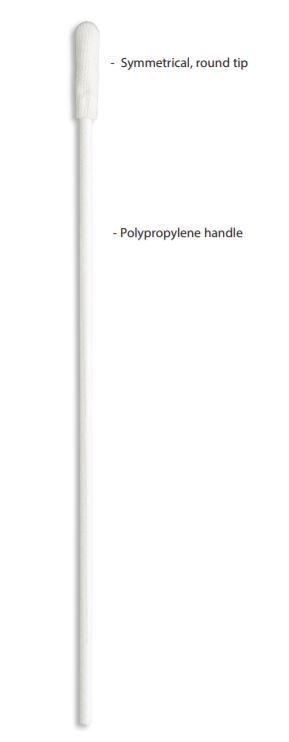 Puritan Medical 36052 - PurSwab 6" Symmetrical Round Knitted Polyester ...