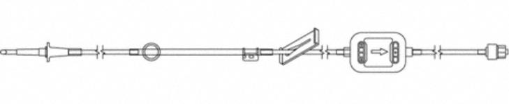 B Braun A120-112XSFK - BODYGUARD MICROSET with 1.2 MICRON FILTER (16/CS ...