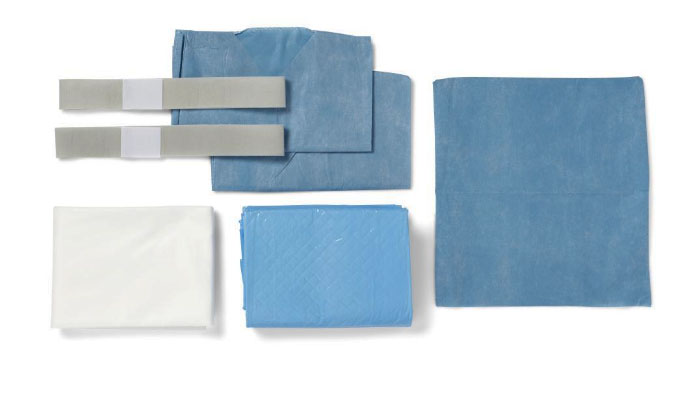 Medline DYKQSUITEL4C - QuickSuite Linen Kits, 30 EA/CS - CIA Medical