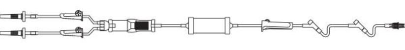 Baxter 2C6723 - Interlink Y Blood Solution Set w/Pump Ea, 48 EA/CA ...