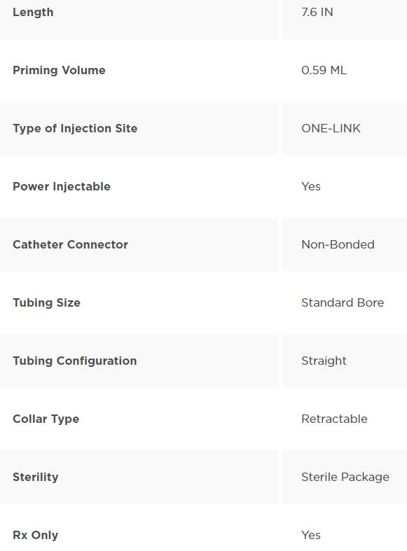 Baxter 7N8301 - SET, EXT, STAND BORE, CATH, NEDL FREE IV CON, 200/CS ...