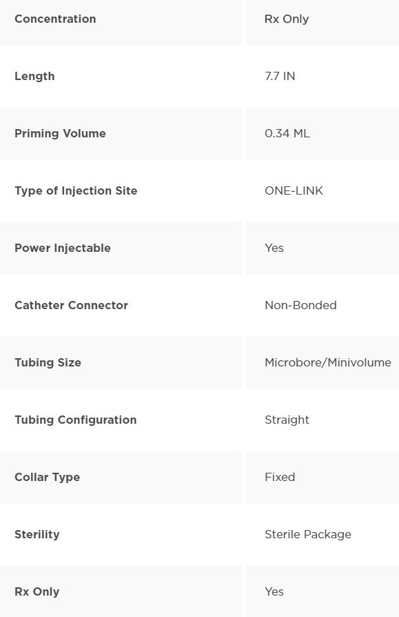 Baxter 7N8310 - SET, EXT, MCROBR, CATH, IV CONT, 8.2", 200/CS - CIA Medical