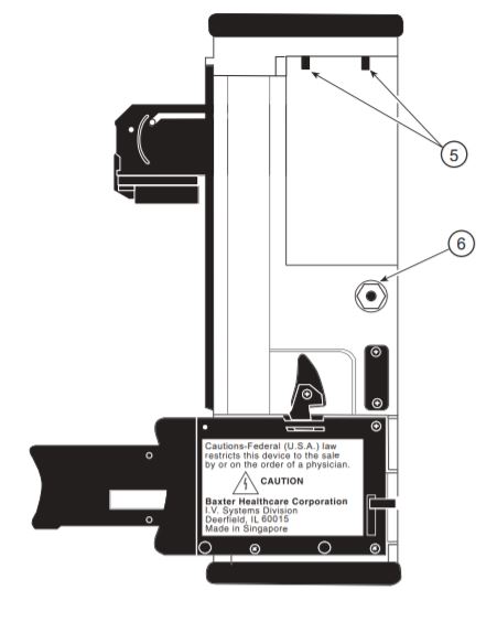 Baxter AAS5001500RP - Clamp f/ Baxter IV Pump Ea - CIA Medical