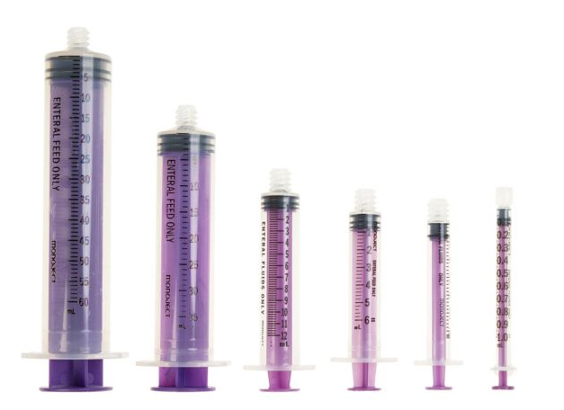 Cardinal Health 8881106015 - Monoject Oral/Enteral Syringe, Purple ...