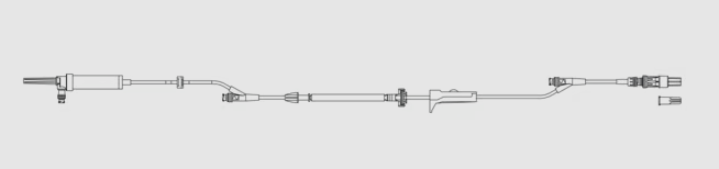 BD 24601-B007T - Alaris Pump Module Set 20 Drops 118" Closed Male Luer ...