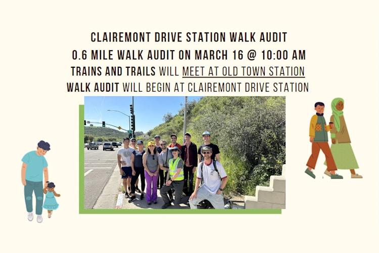 Clairemont Drive Station Walk Audit - Circulate San Diego