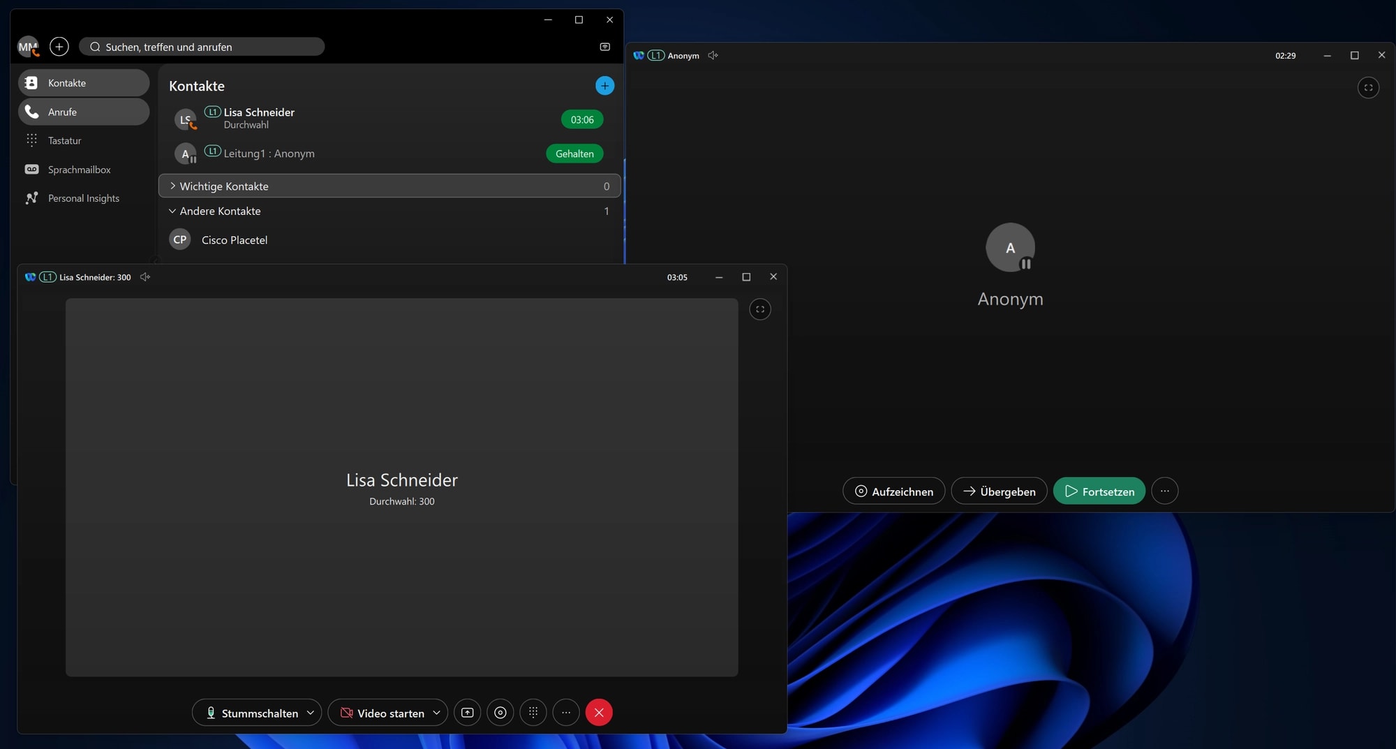 Telefonanlage mit Makeln-Funktion | Placetel