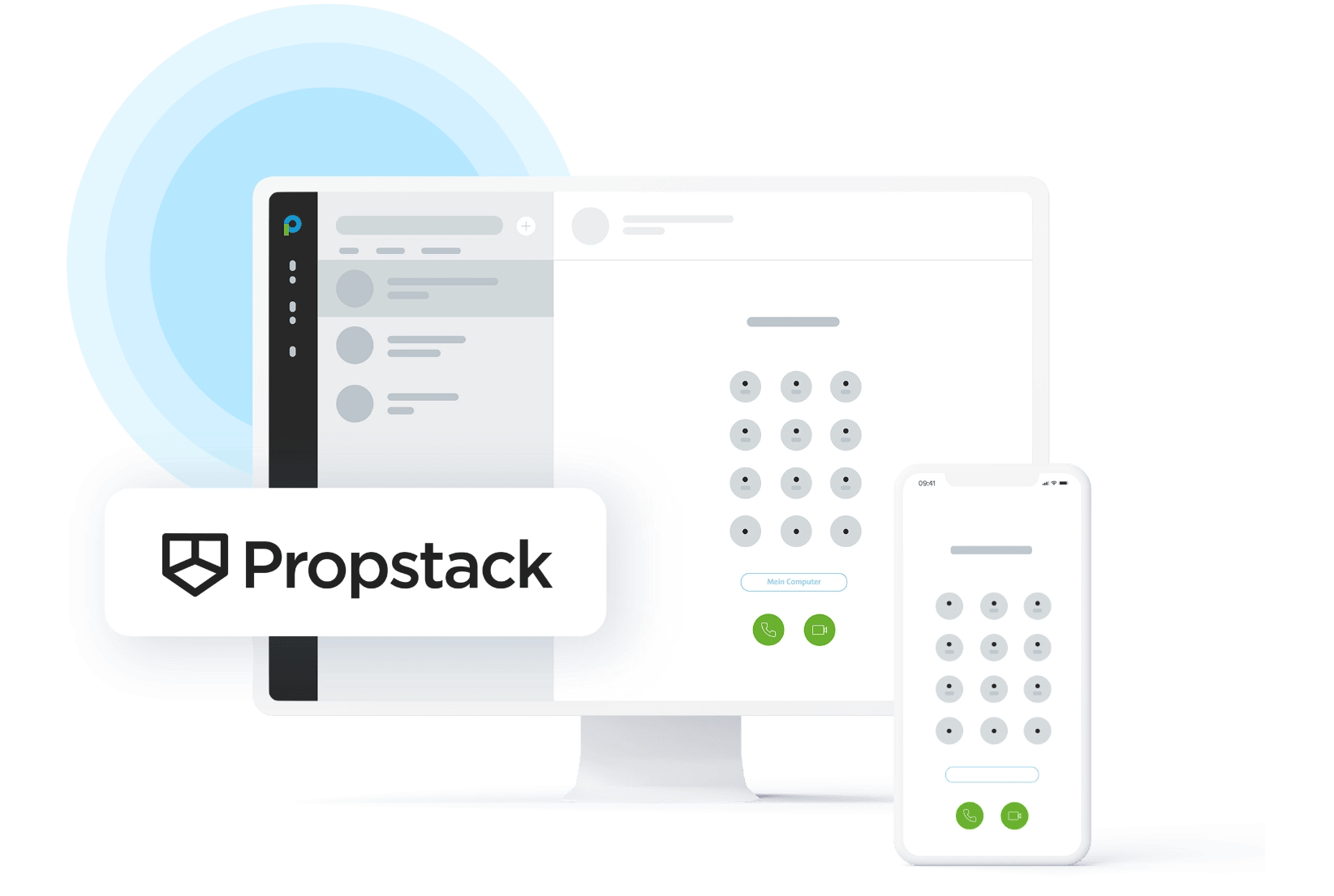 Propstack CRM Telefonie-Integration | Placetel