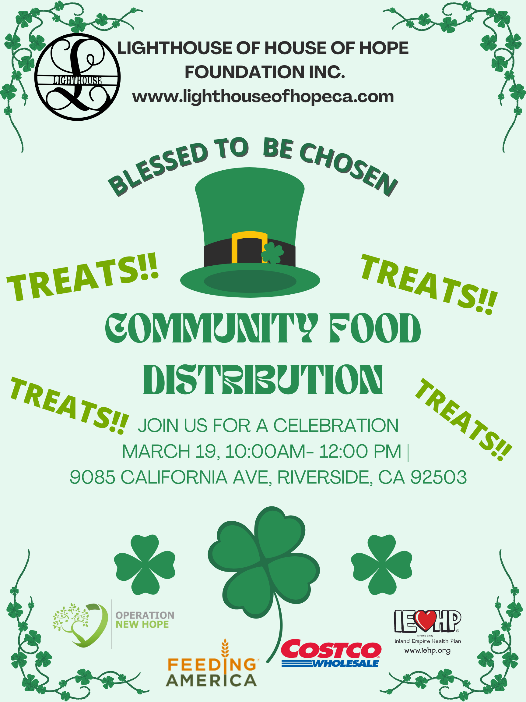 March Community Food Distribution - Campus Riverside