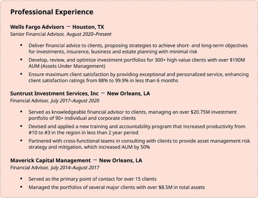 Resume 101: Beginner's Guide to the Perfect Resume - Campus Riverside