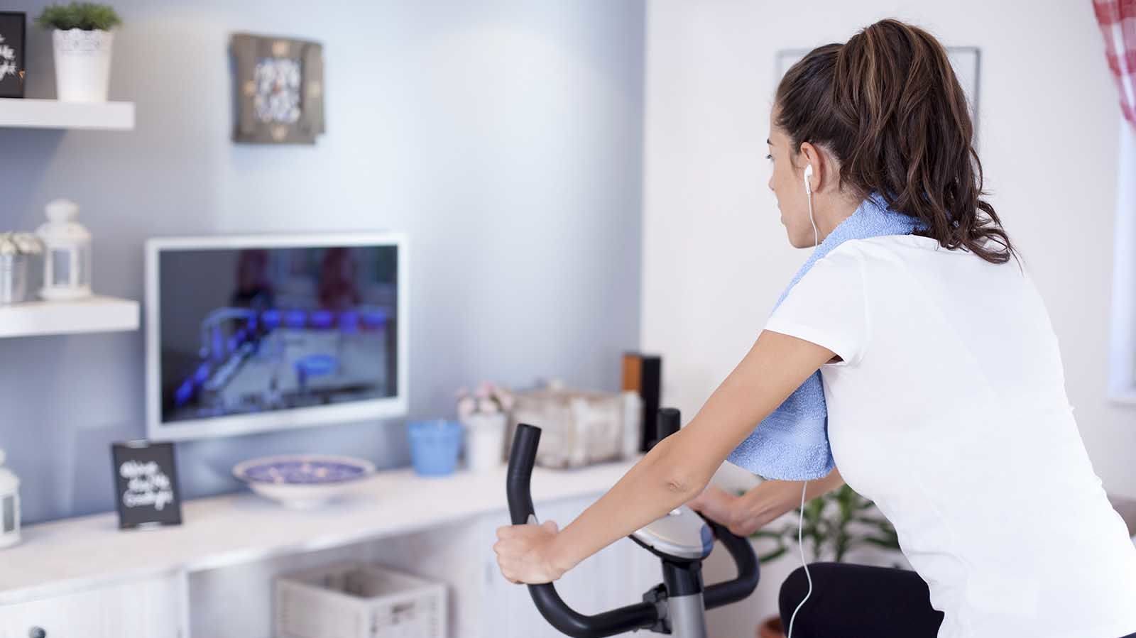 How to Both Exercise + Binge Watch TV
