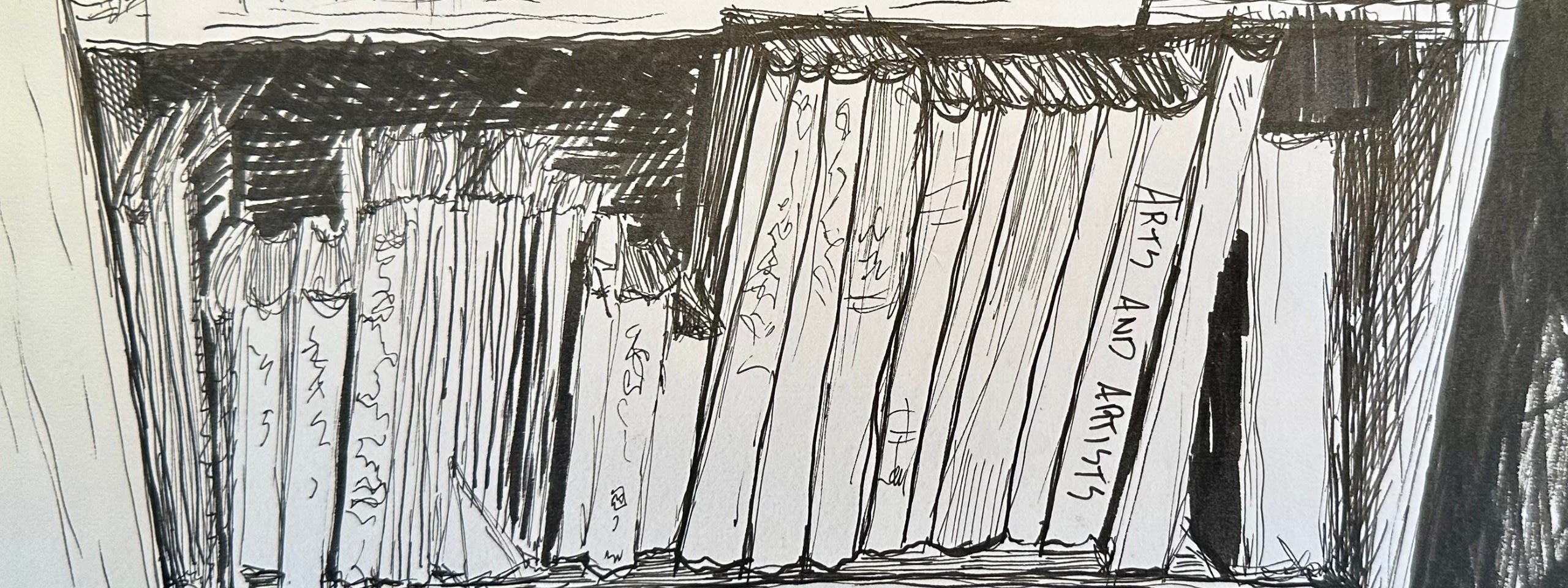 Exhibition 'In & Between' - Drawing workshop exploring line | City of ...