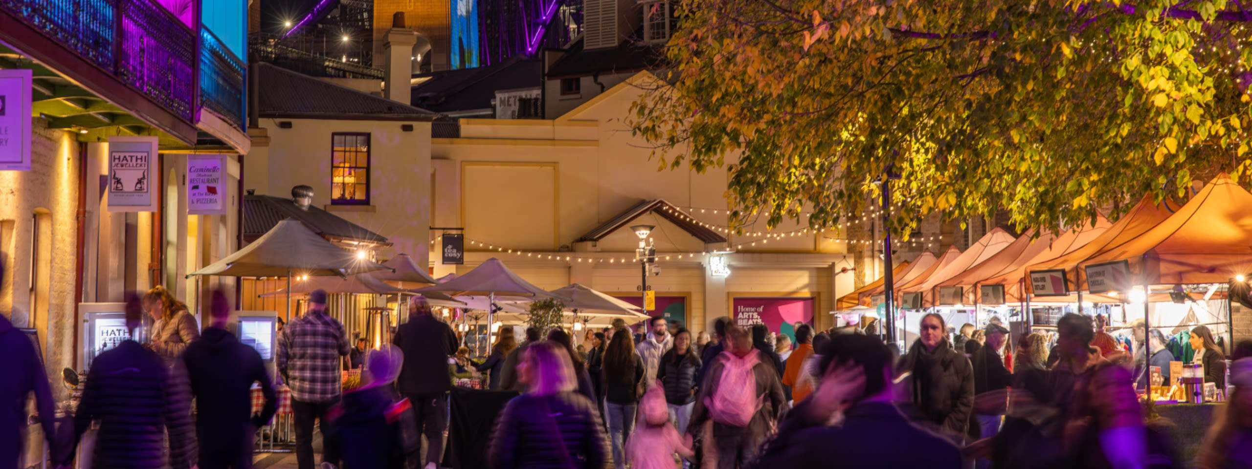 The Rocks Markets - Vivid Sydney | City of Sydney - What’s On