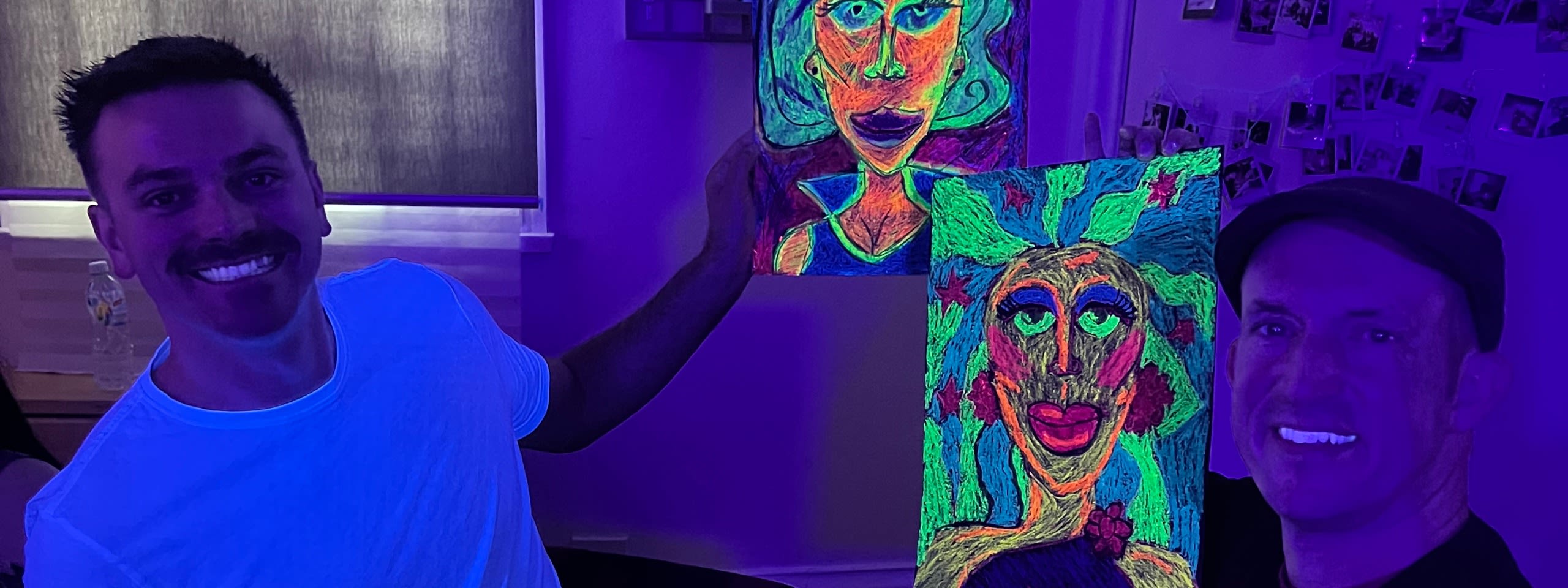 Neon Glow Drink and Draw with a Drag Queen Workshop | City of Sydney ...