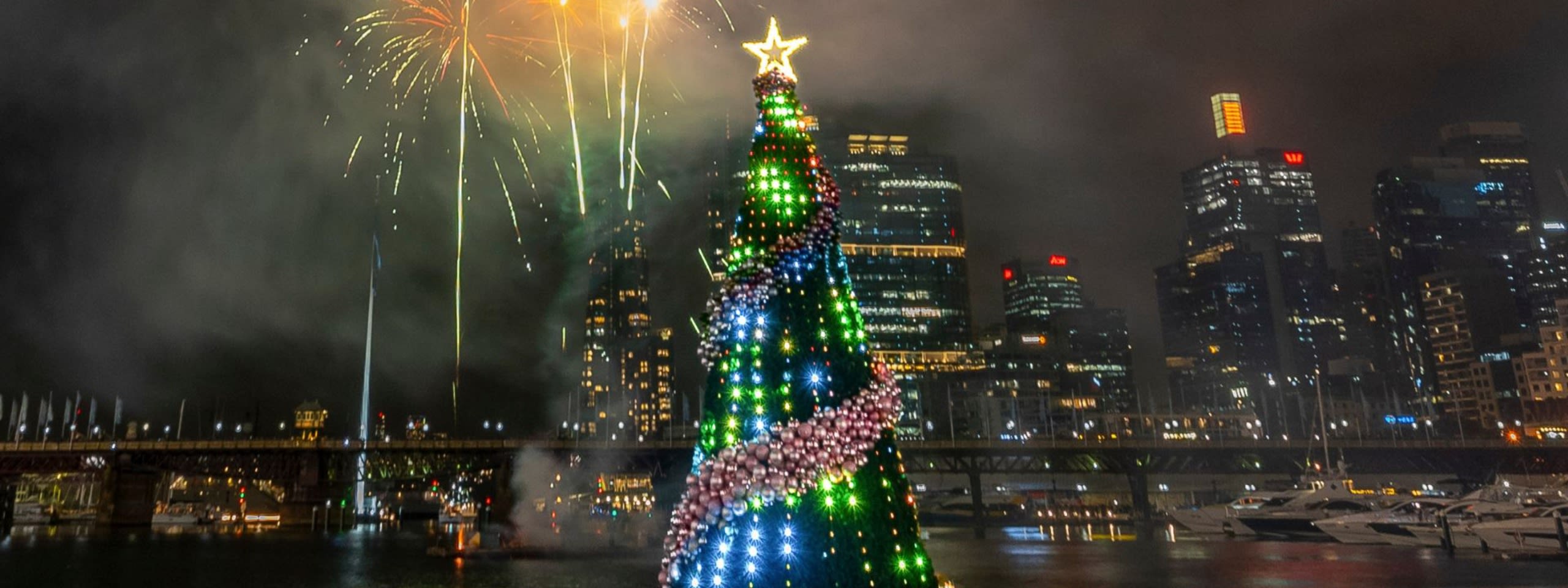 Darling Harbour Floating Christmas Tree | City of Sydney - What’s On