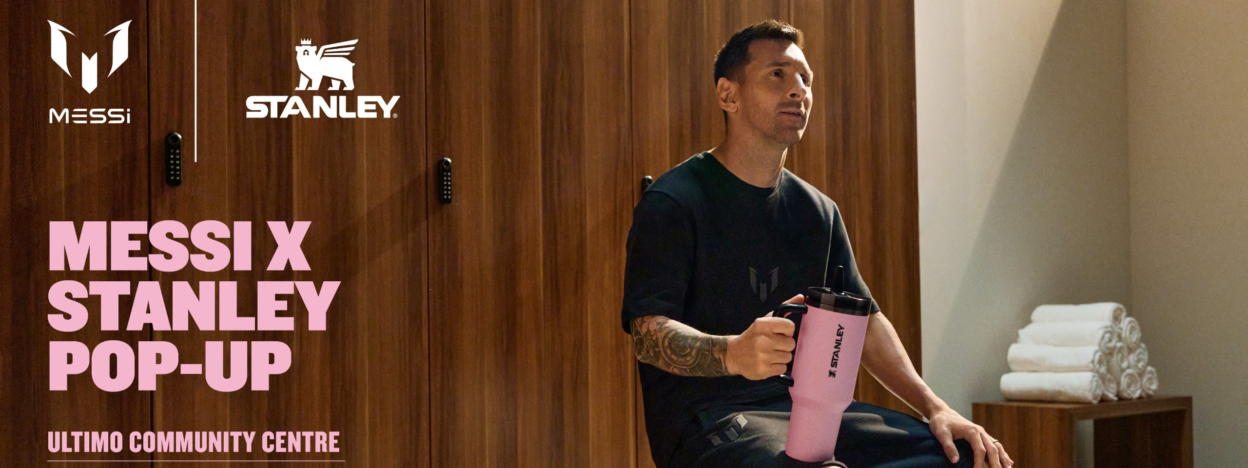 Messi X Stanley pop-up | City of Sydney - What’s On