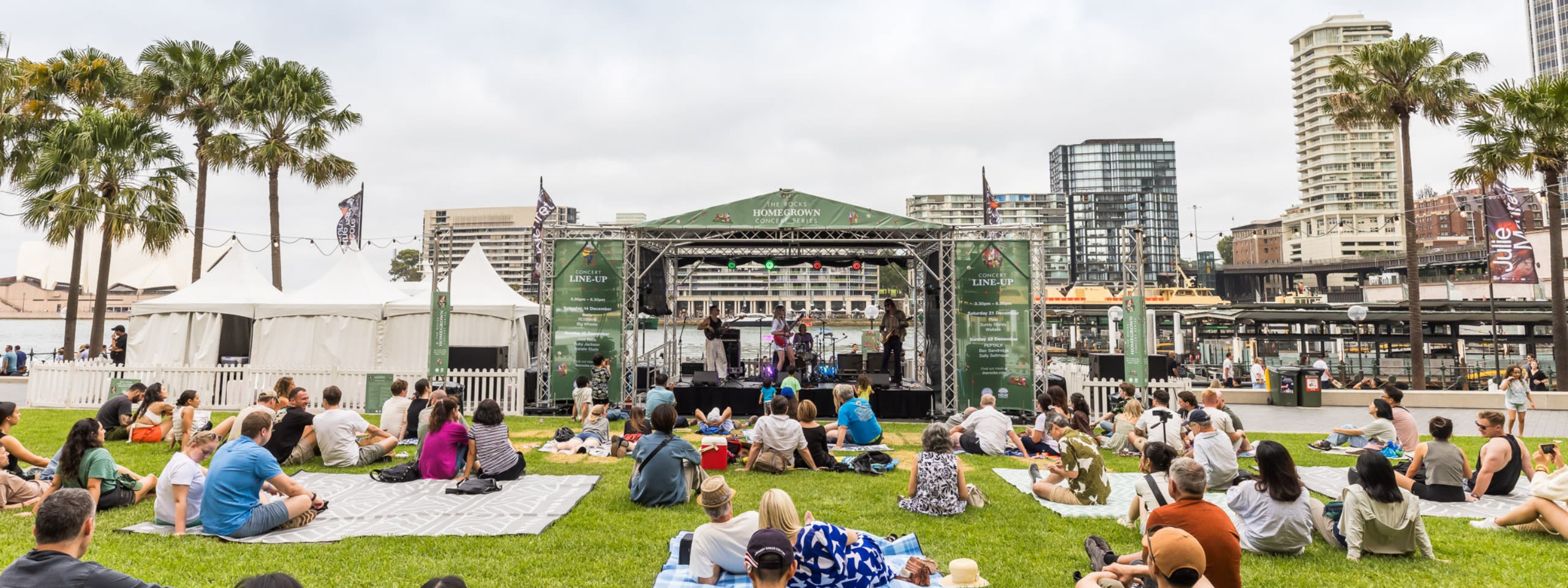Homegrown concert series at The Rocks | City of Sydney - What’s On