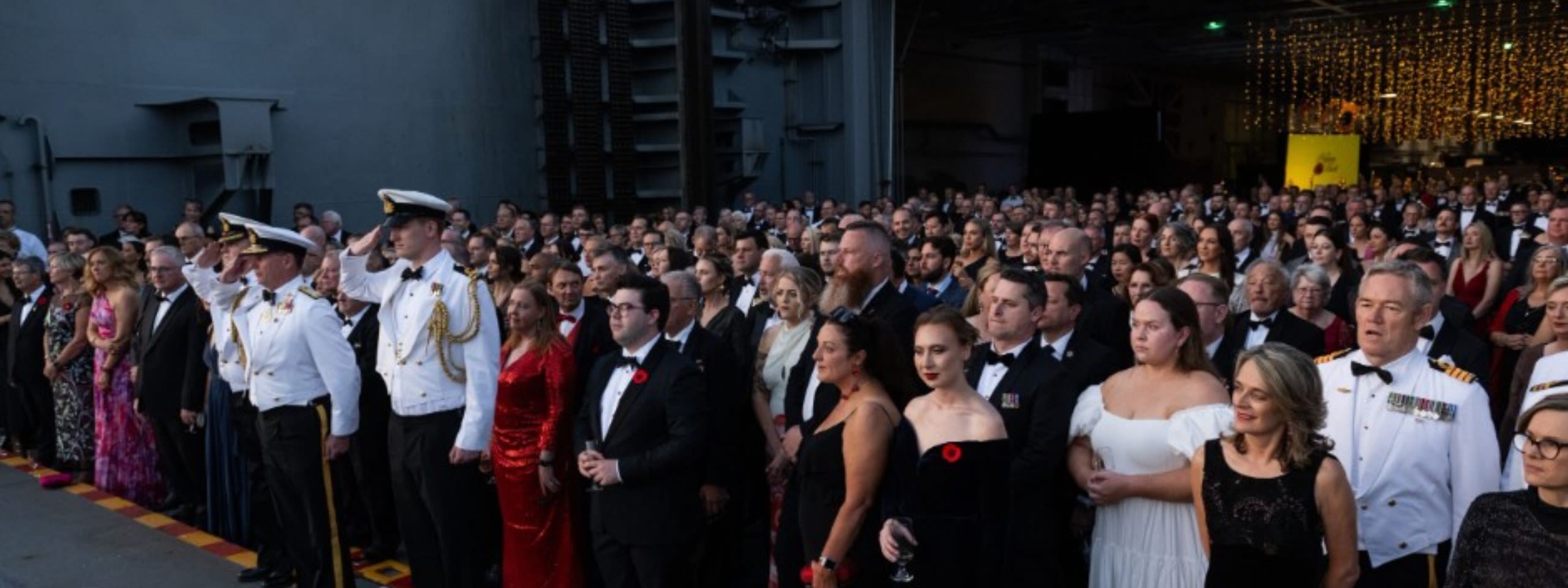 RSL LifeCare Poppy Ball on HMAS Canberra (III) | City of Sydney - What’s On