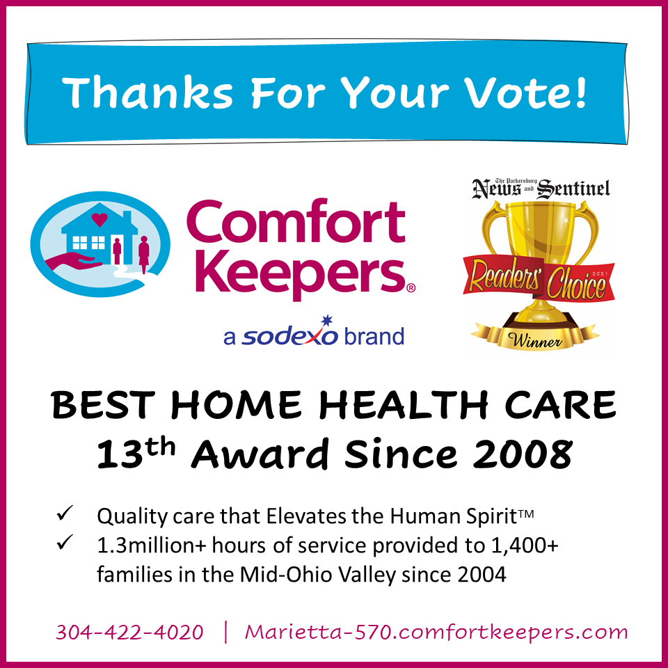 In-Home Care for Seniors in Marietta, Ohio | Comfort Keepers