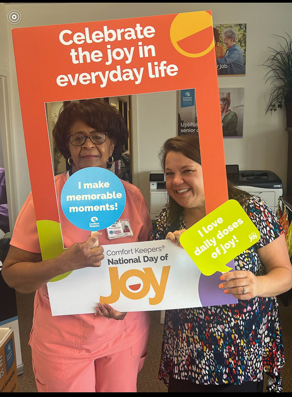 National Day of Joy 2025: The Heart of Caregiving | Comfort Keepers