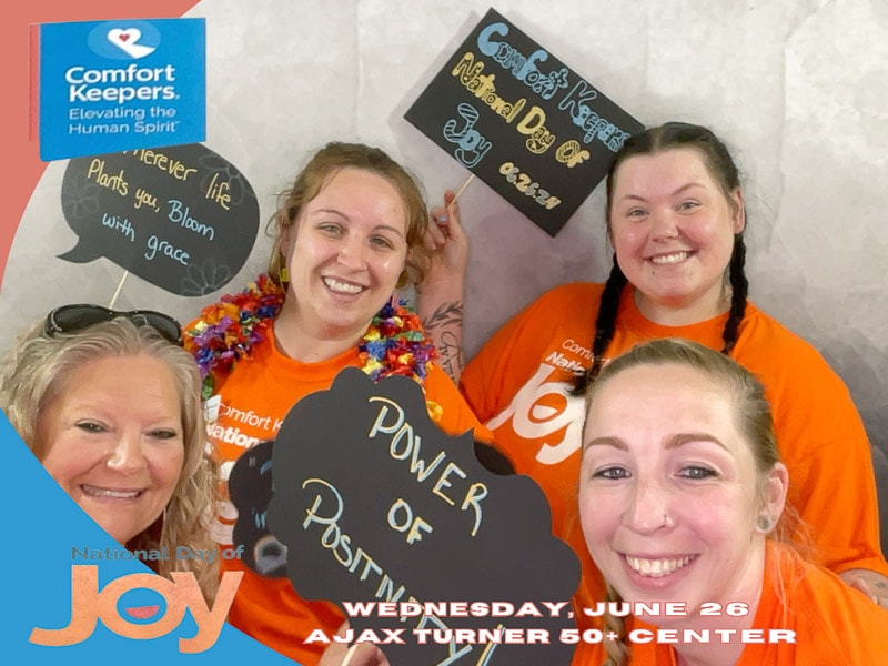National Day of Joy 2025: The Heart of Caregiving | Comfort Keepers