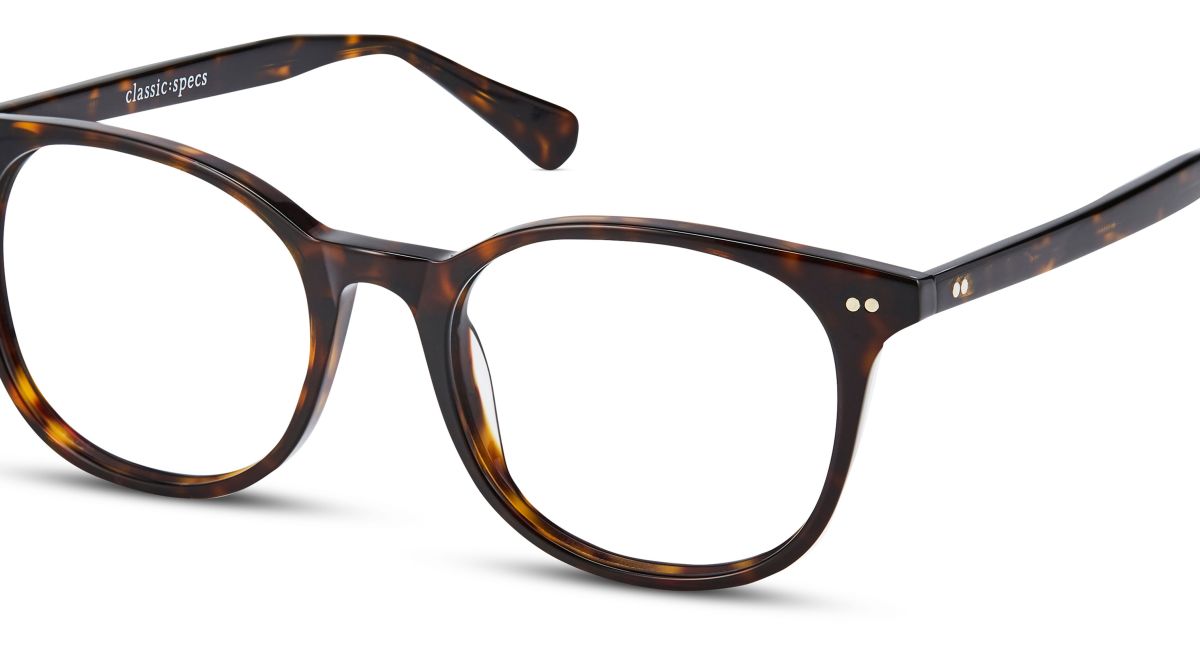 Logan Eyeglasses in Crystal for Women | Classic Specs