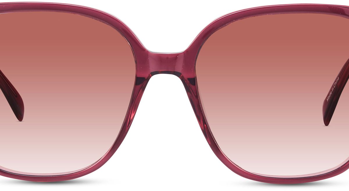 Wythe Sunglasses in Berry for Women | Classic Specs
