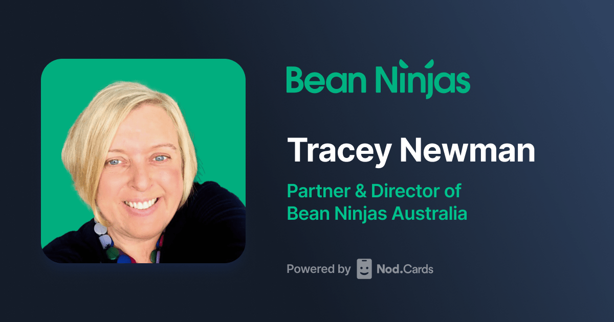 Tracey Newman | Director, Bean Ninjas Australia