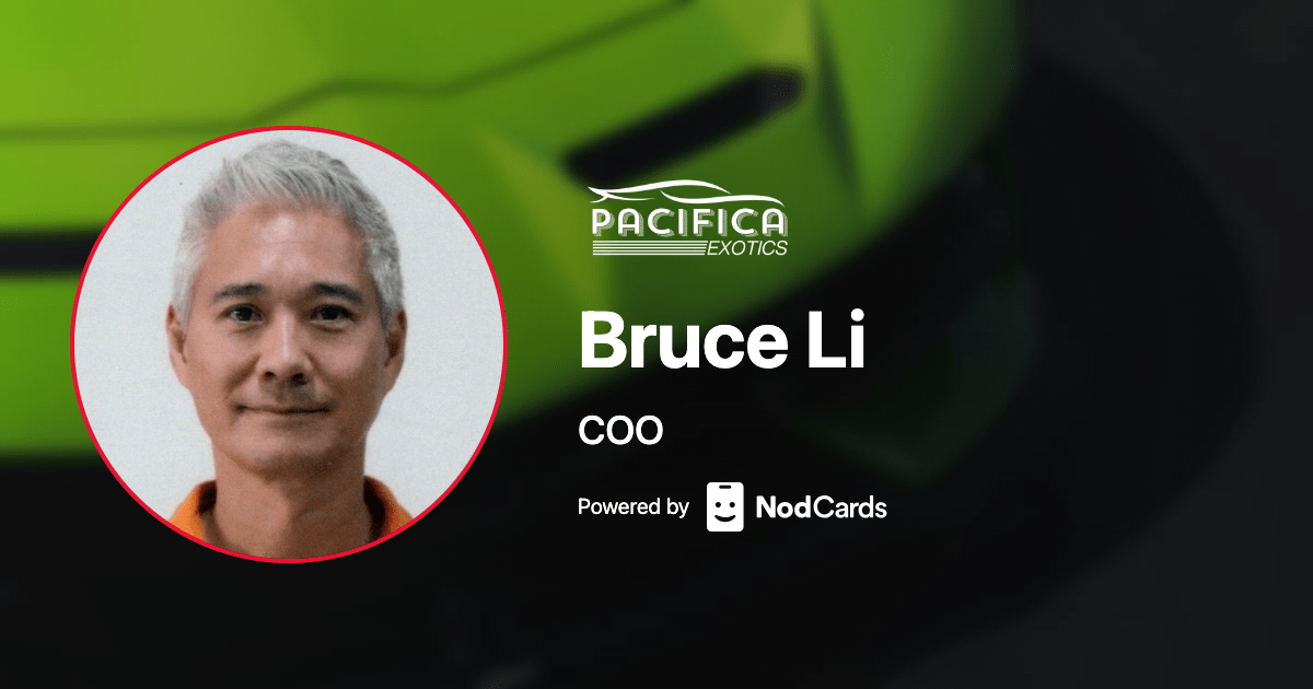 Bruce Li | COO