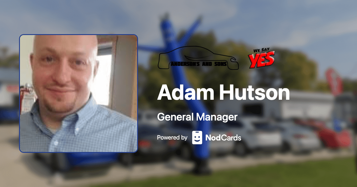 Adam Hutson | General Manager
