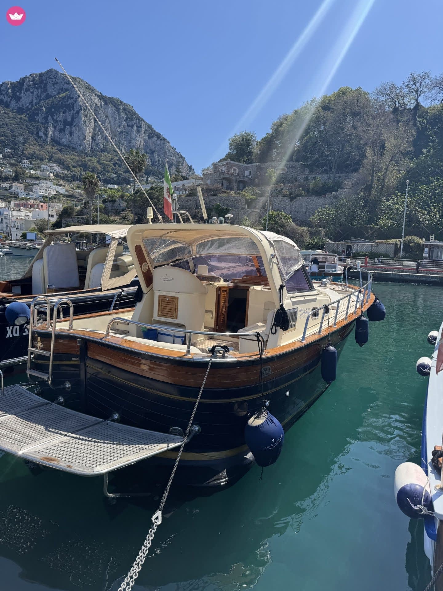 Capri Unveiled: Full-Day Luxury & Grotto Exploration on an Aprea 32 ...