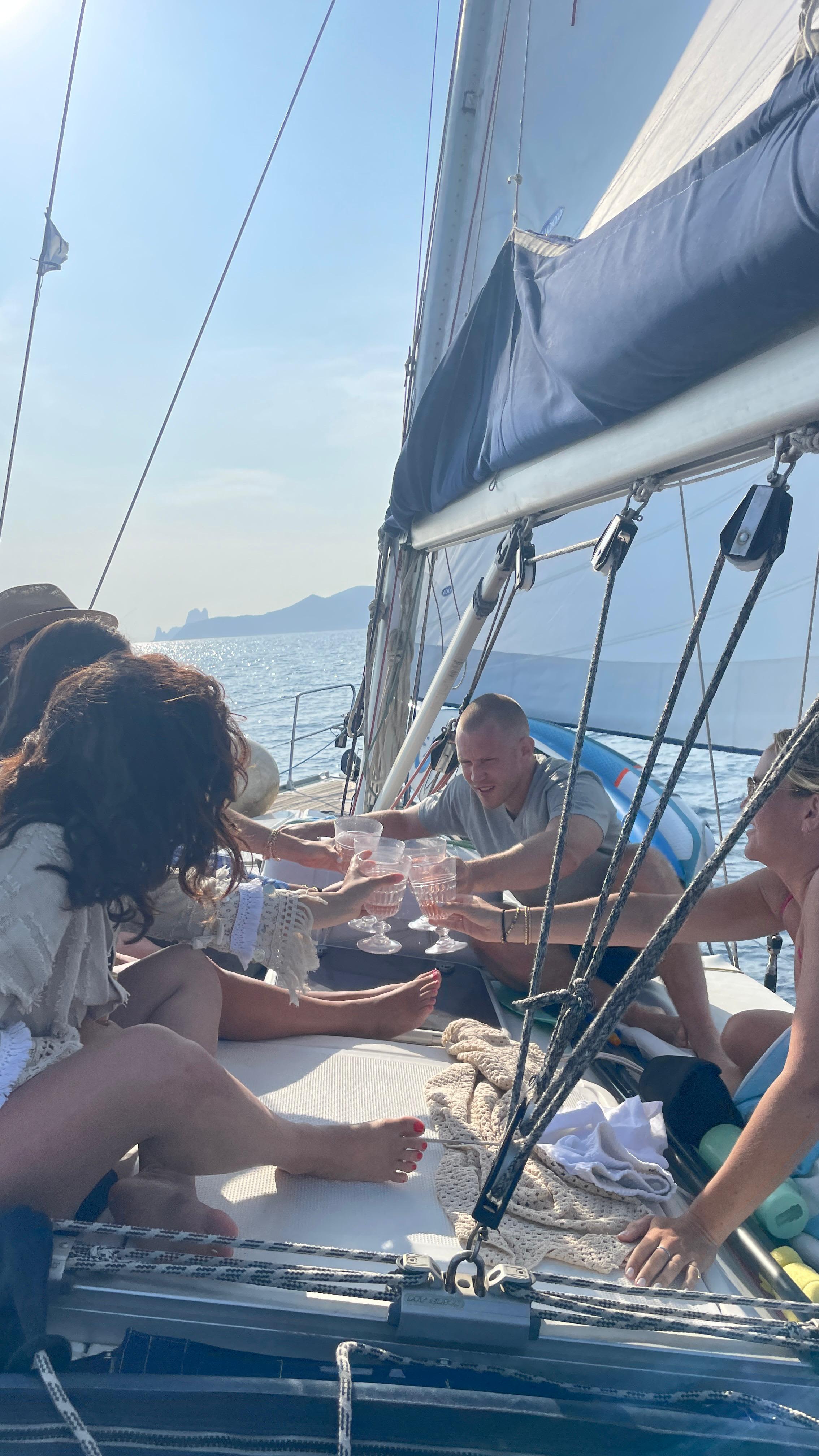 Secret coves in southern Ibiza: Sunset sailing with views of Es Vedrà ...