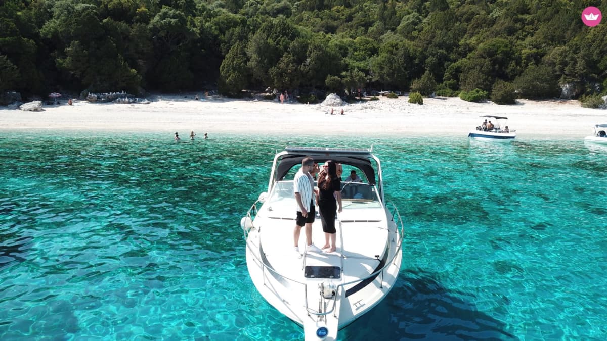 Croisière de 8 h à Pig Beach : découvrez Atokos, Ithaque et des plages ...