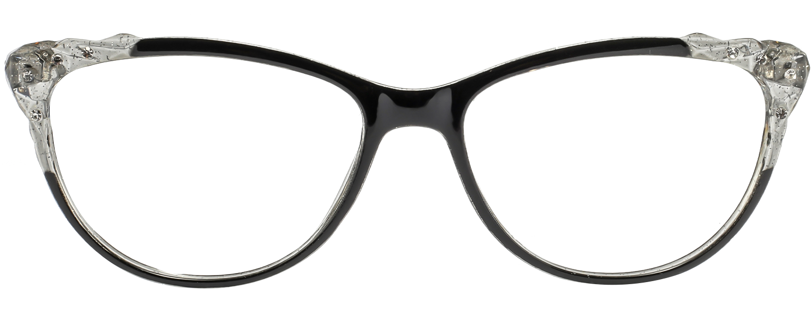 Yana Black Cat Eye Eyeglasses