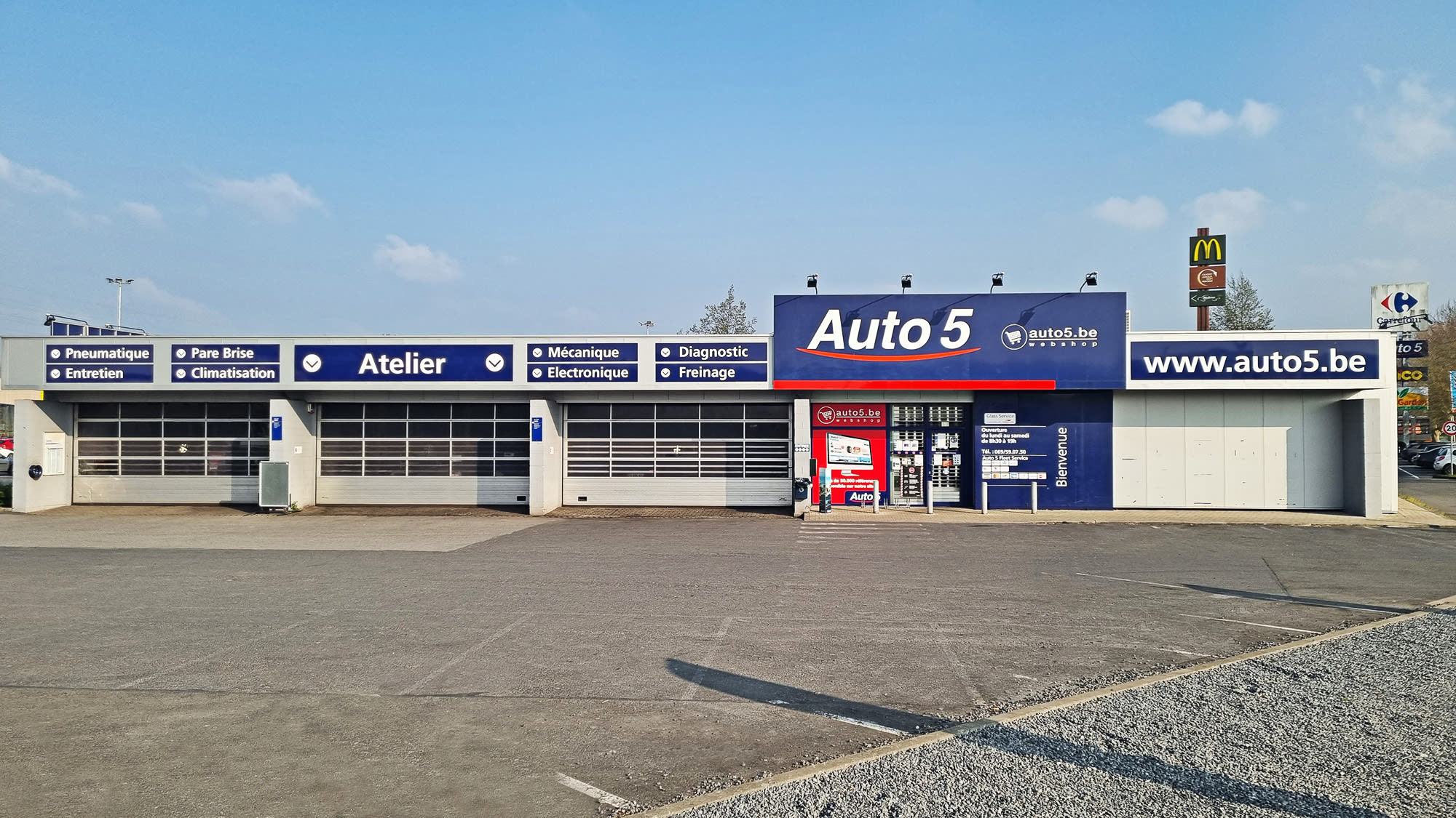 Garage Automobile + Magasin pièce auto Auto5 Froyennes