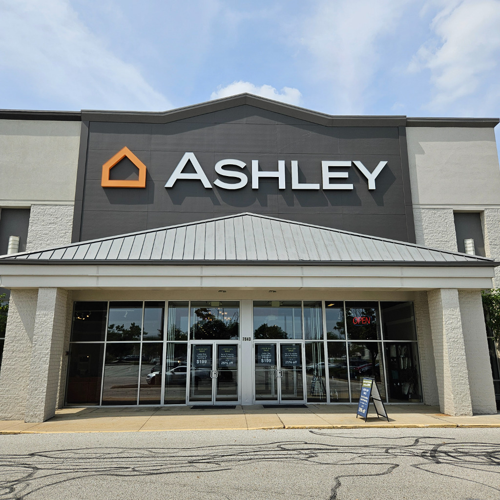 Ashley furniture white marsh store