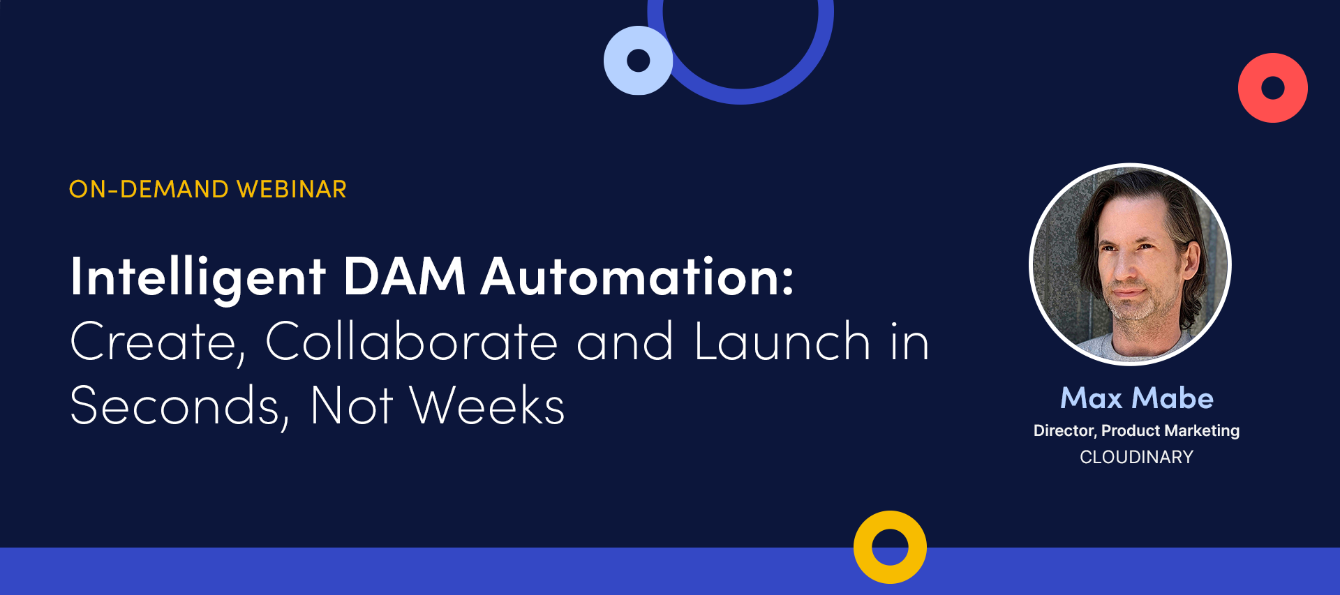 Intelligent DAM Automation Webinar - Cloudinary