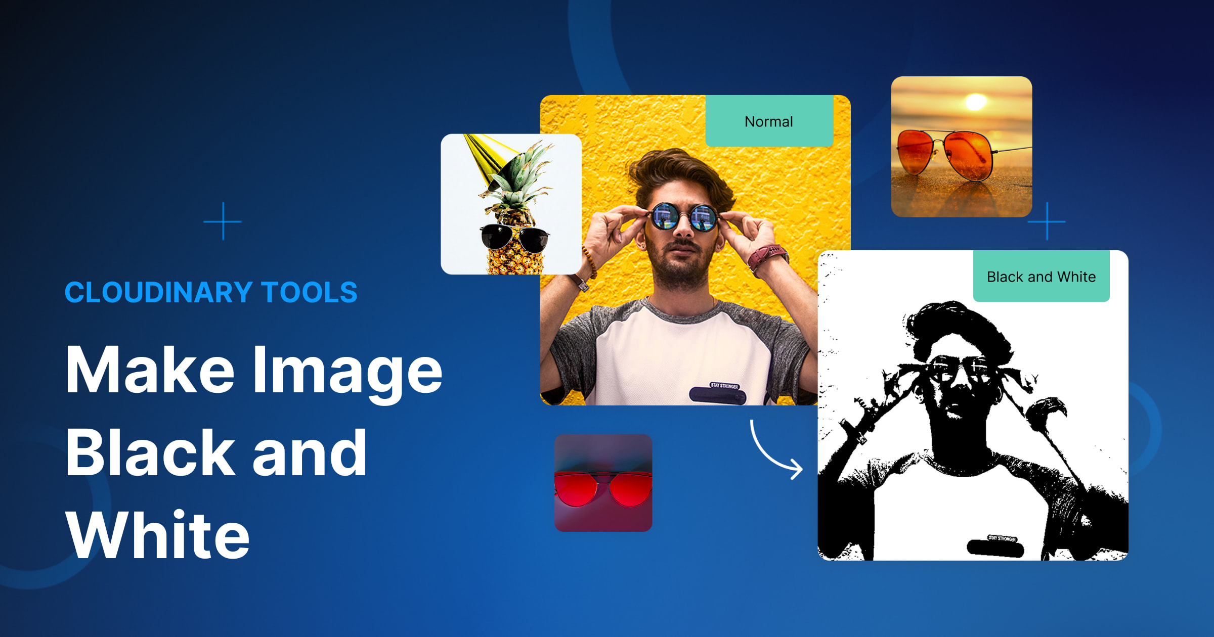 solid black and white converter