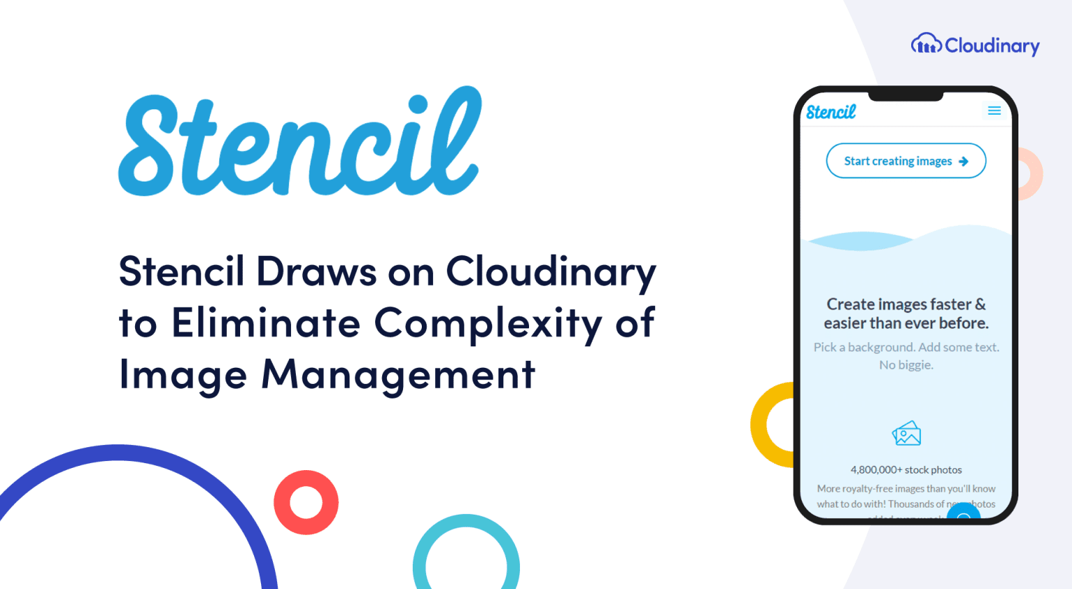 Stencil Draws on Cloudinary to Eliminate Complexity of Image Management