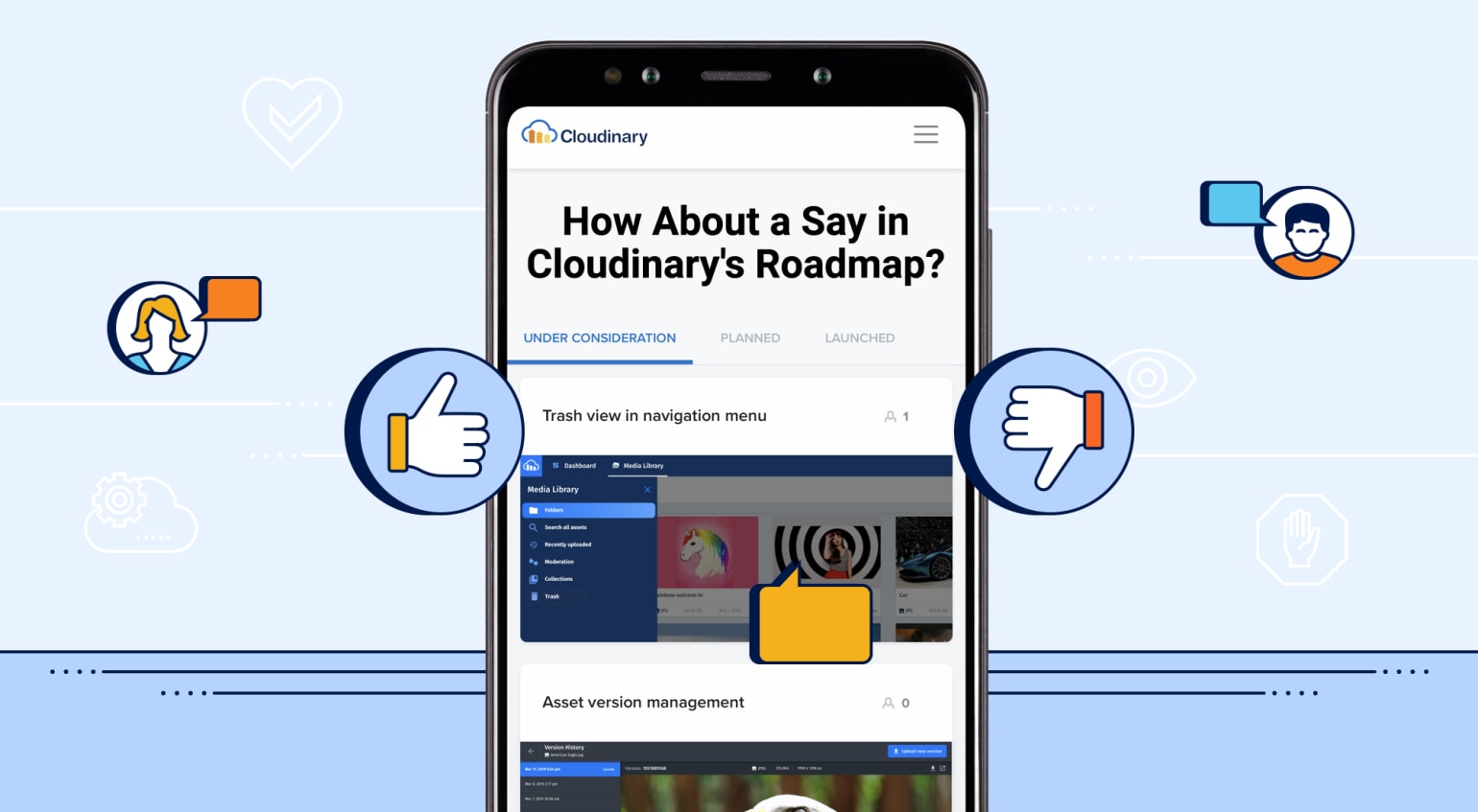Introducing Cloudinary’s Product Roadmap Portal