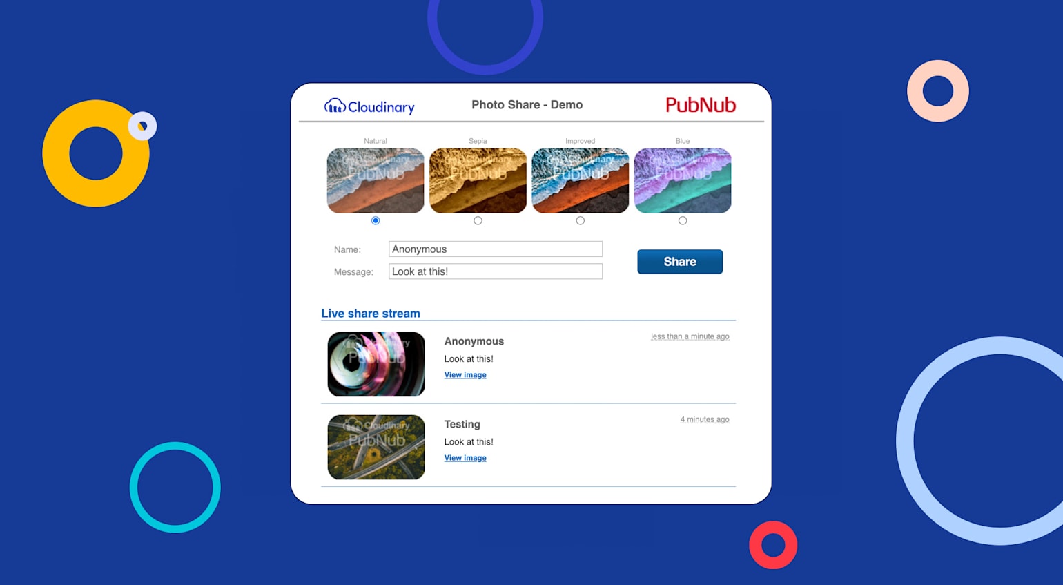 Create a Real-Time Photo Sharing Website in a Few Easy Steps