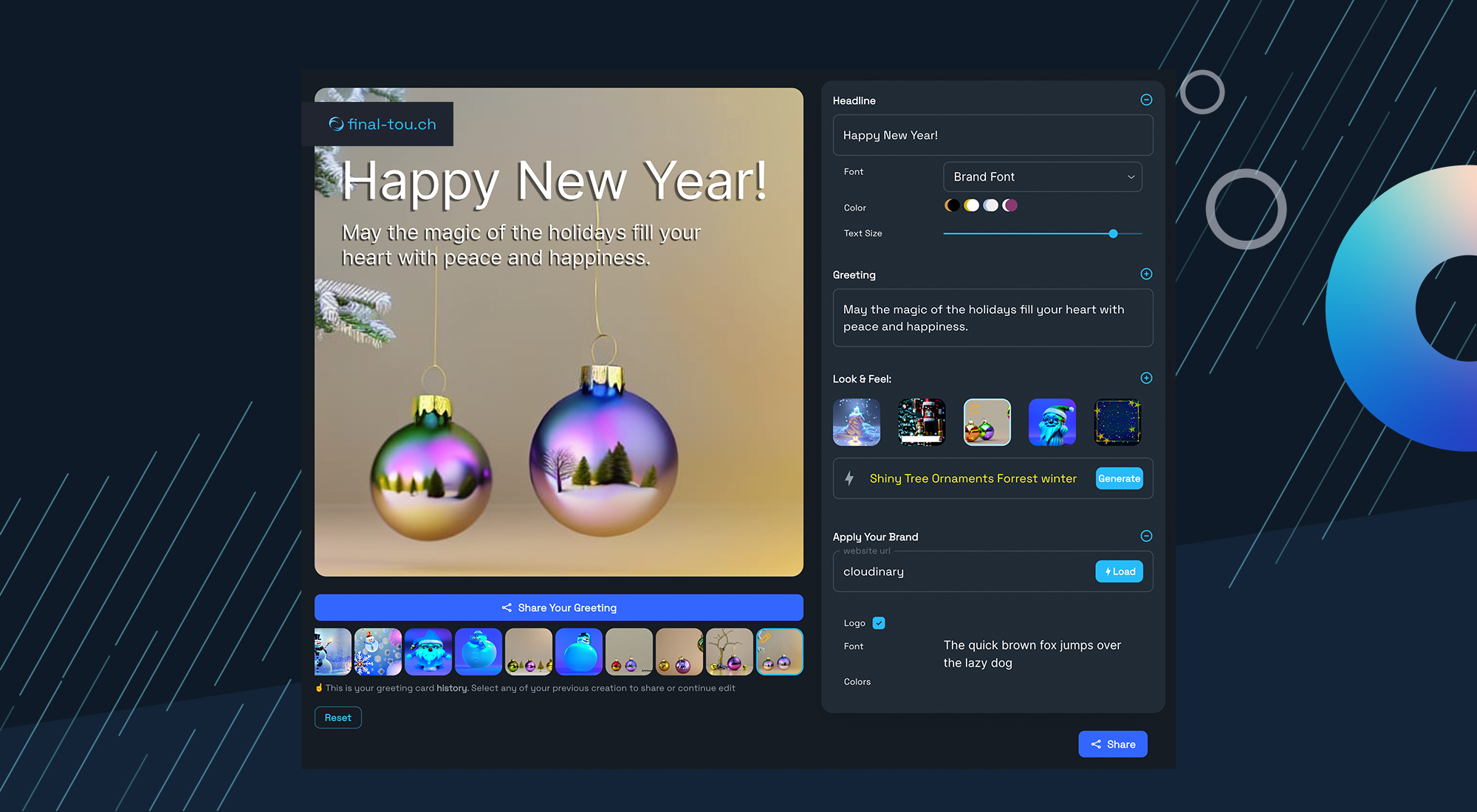 Personalize Your Holiday Greetings With Cloudinary’s AI-Powered Tool