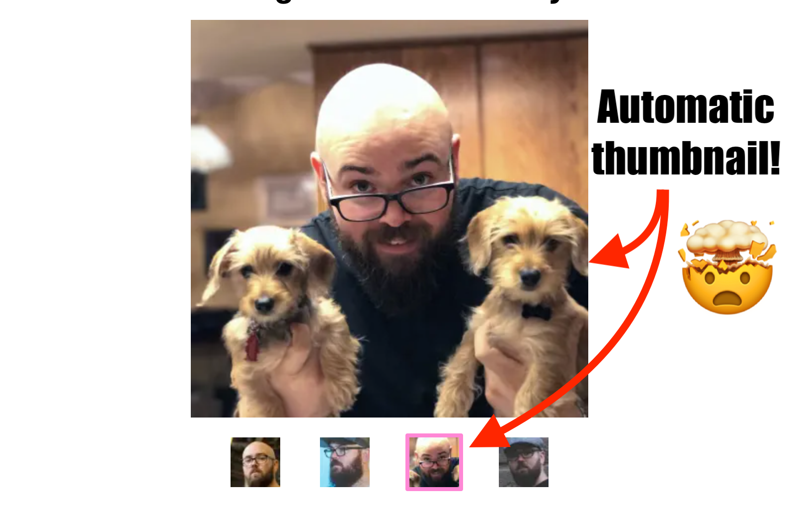 Photo Gallery With Automatic Thumbnails Using React & Cloudinary