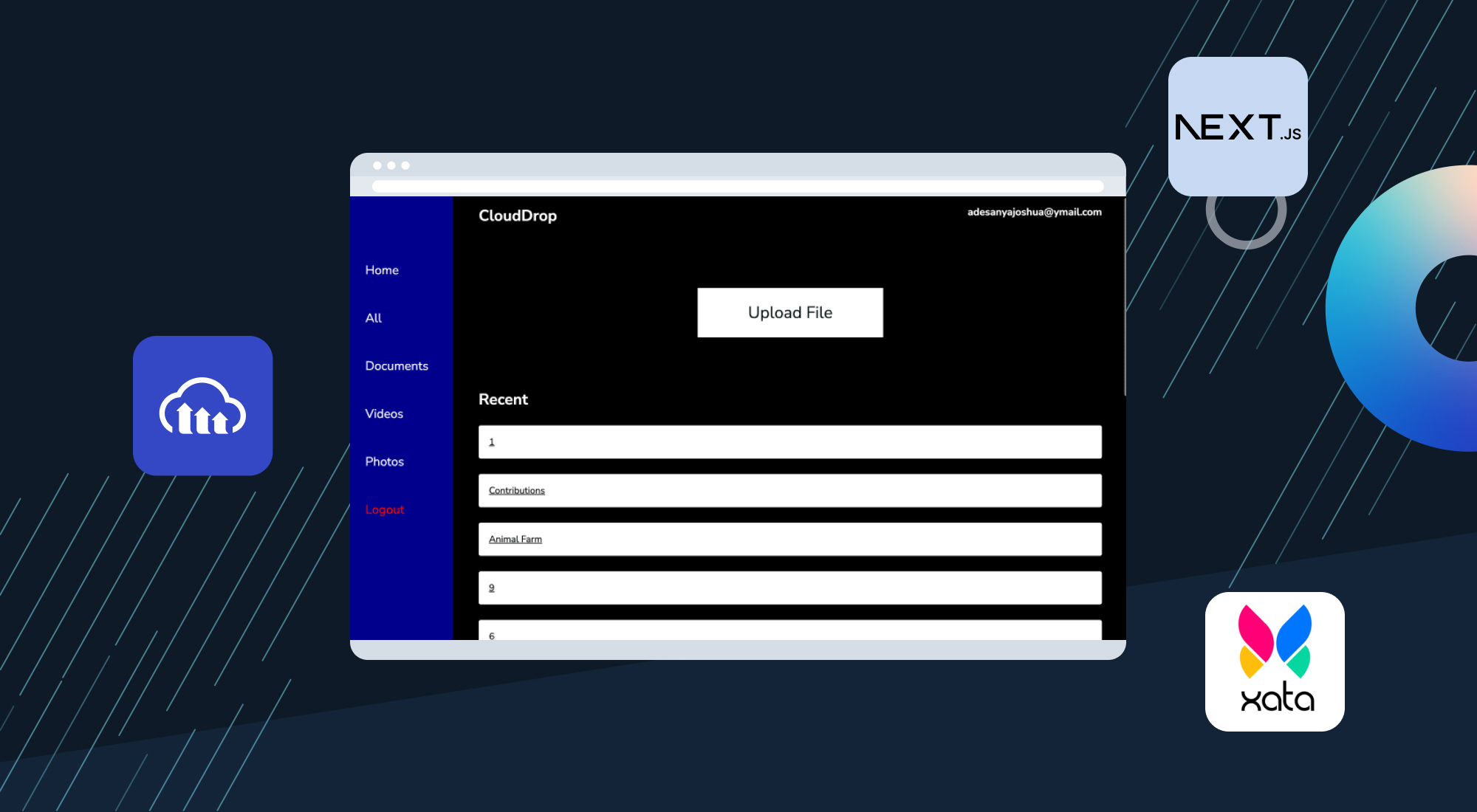 Building a FileStorage Application Using Xata, Cloudinary, and Next.js
